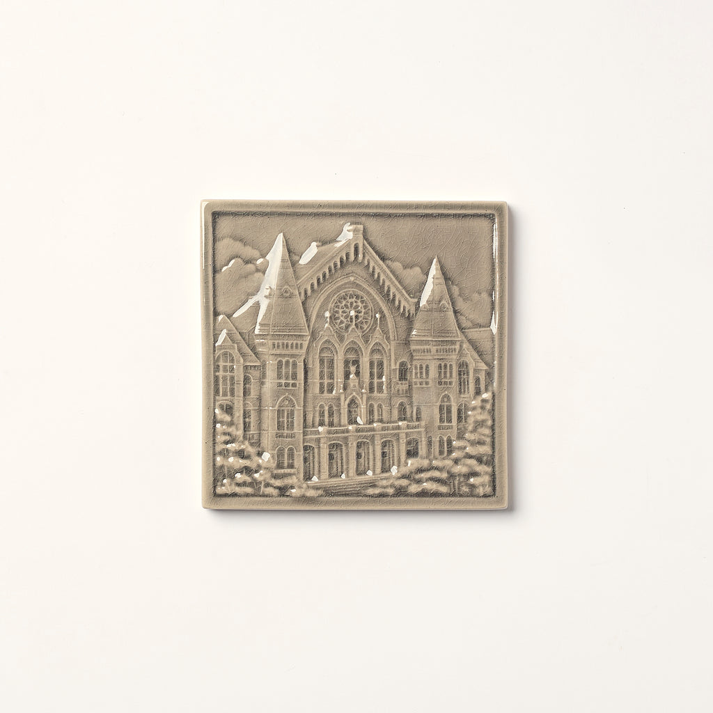 Music Hall Tile, Stone – Rookwood Pottery