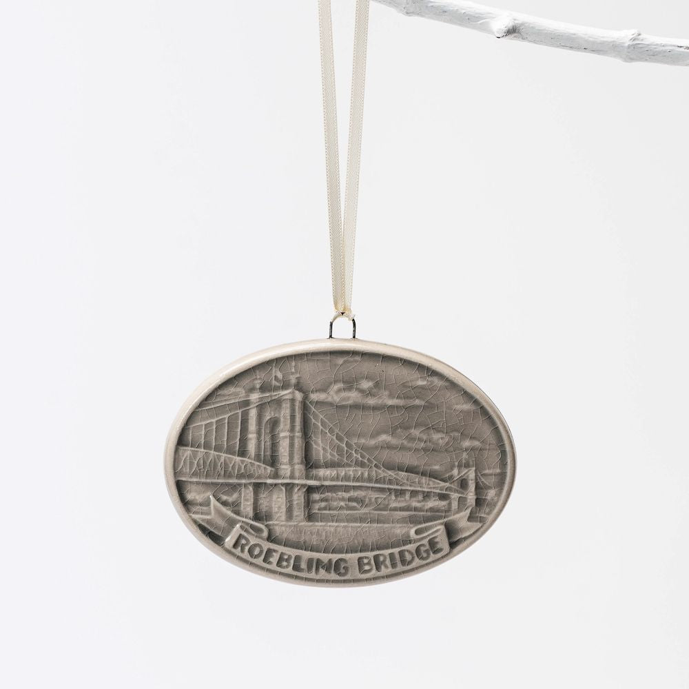 Roebling Bridge Ornament - Titan – Rookwood Pottery