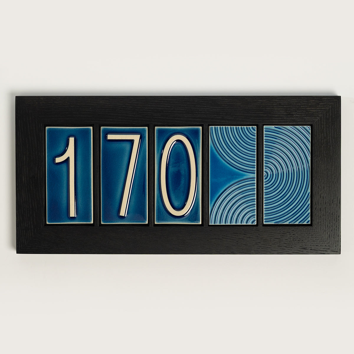 House Number Frame, 5-Tile – Rookwood Pottery